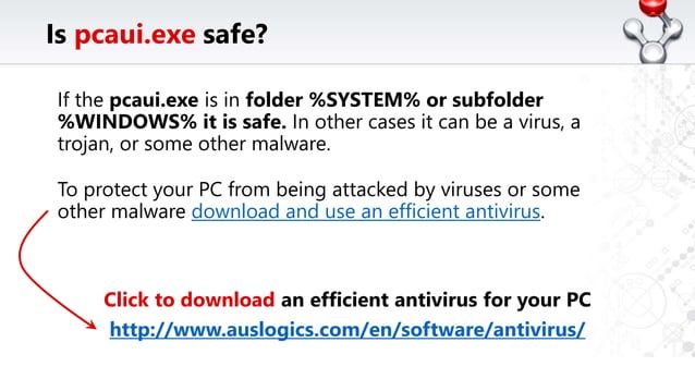 What is pcaui.exe? | PPT | Free Download