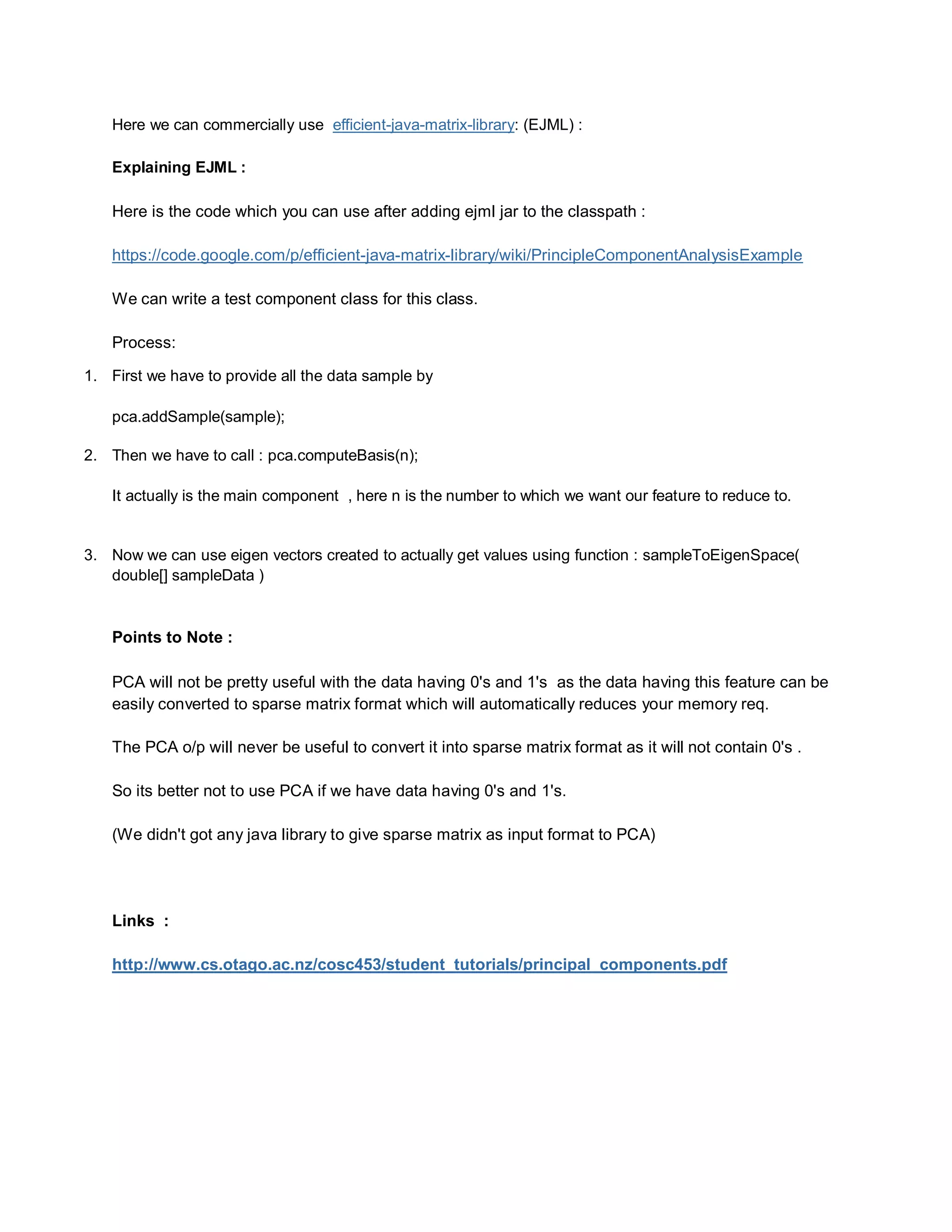 Principal Component Analysis(PCA) understanding document | PDF