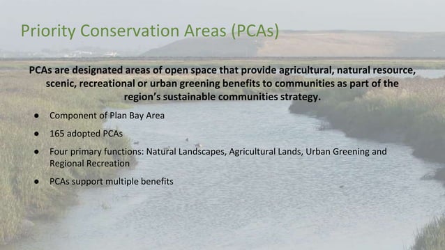 Priority Conservation Areas (PCAs) | PPTX