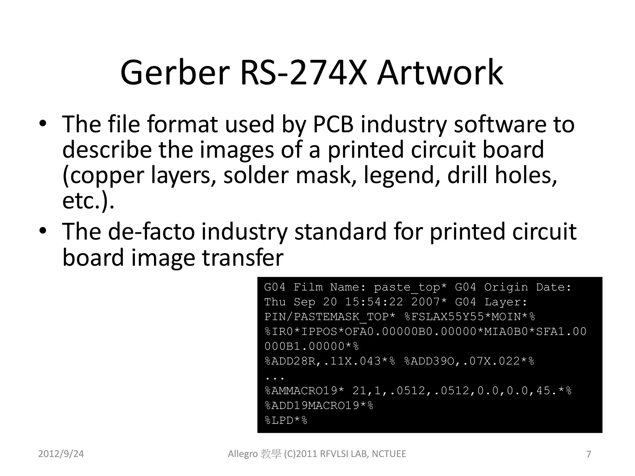 Allegro PCB教學 | PPTX