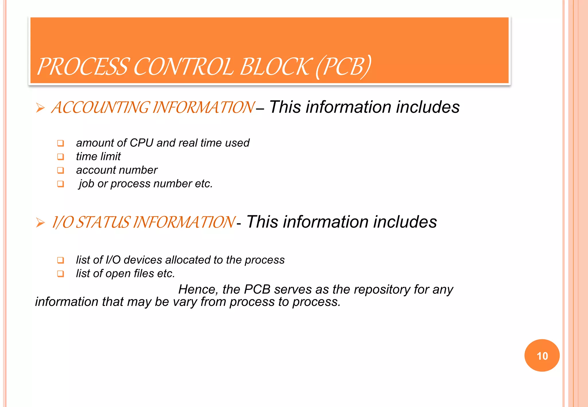 process control block | PPT