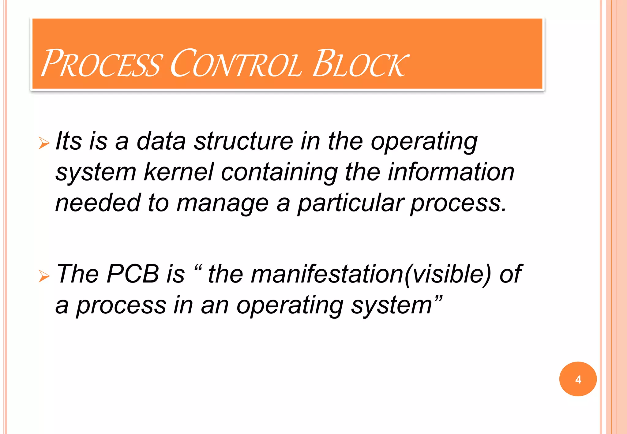 process control block | PPT