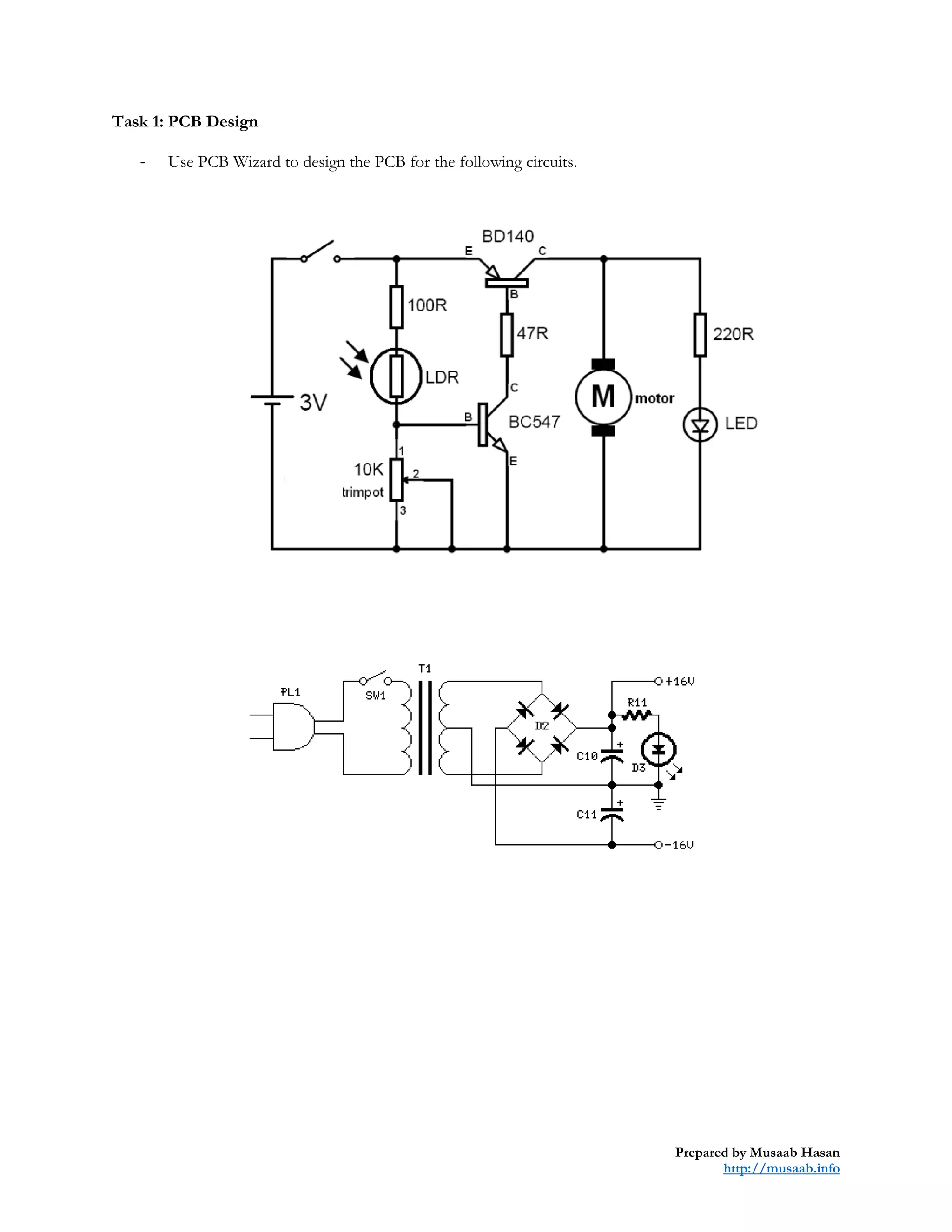 Using PCB wizard for PCB implementation | PDF
