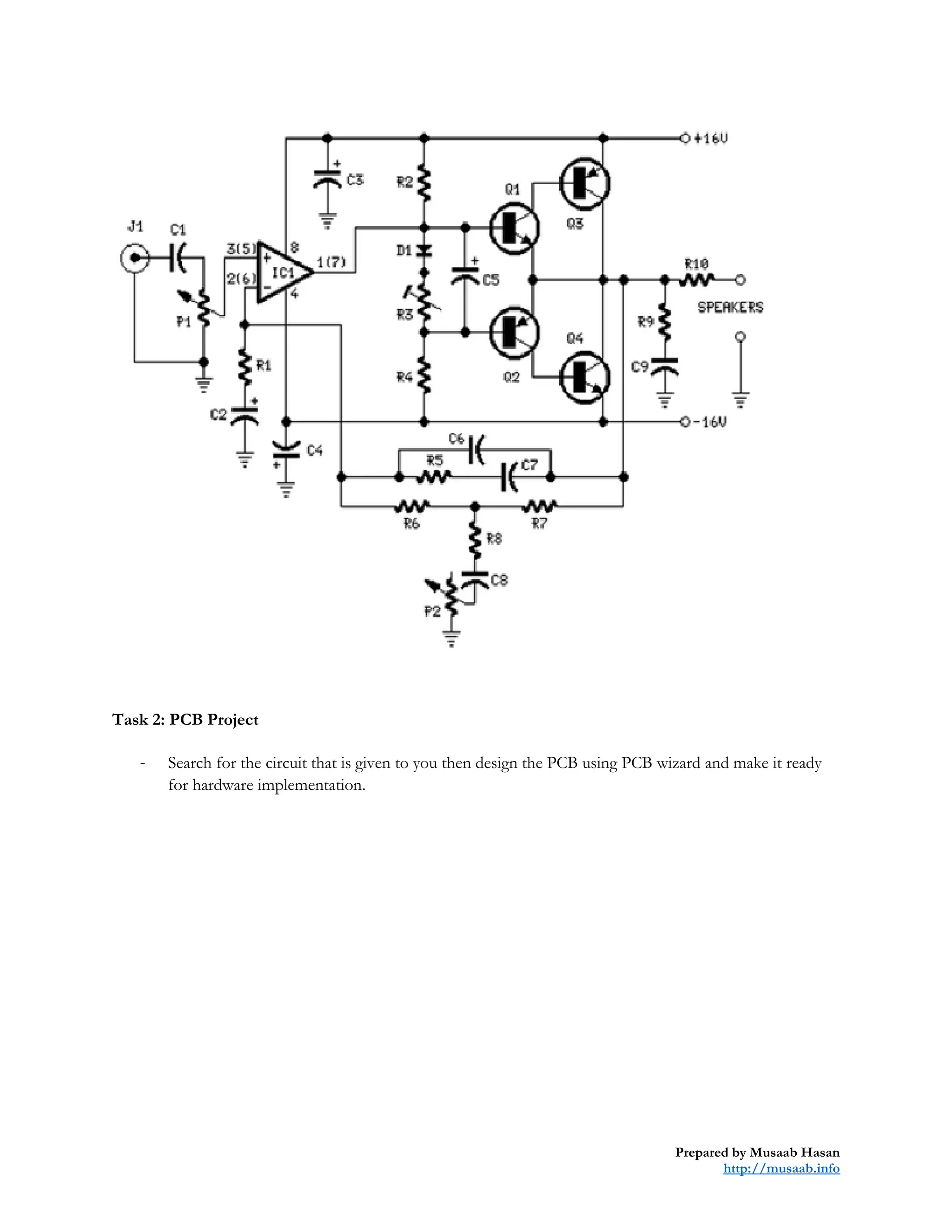 Using PCB wizard for PCB implementation | PDF