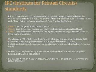 printed circuit board PCB basics and standerds | PPTX
