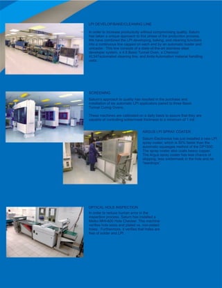 PCB Fabrication Manufacturer Corporate Brochure | PDF