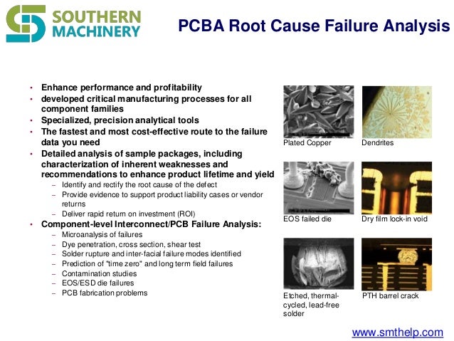 Pcba failure analysis