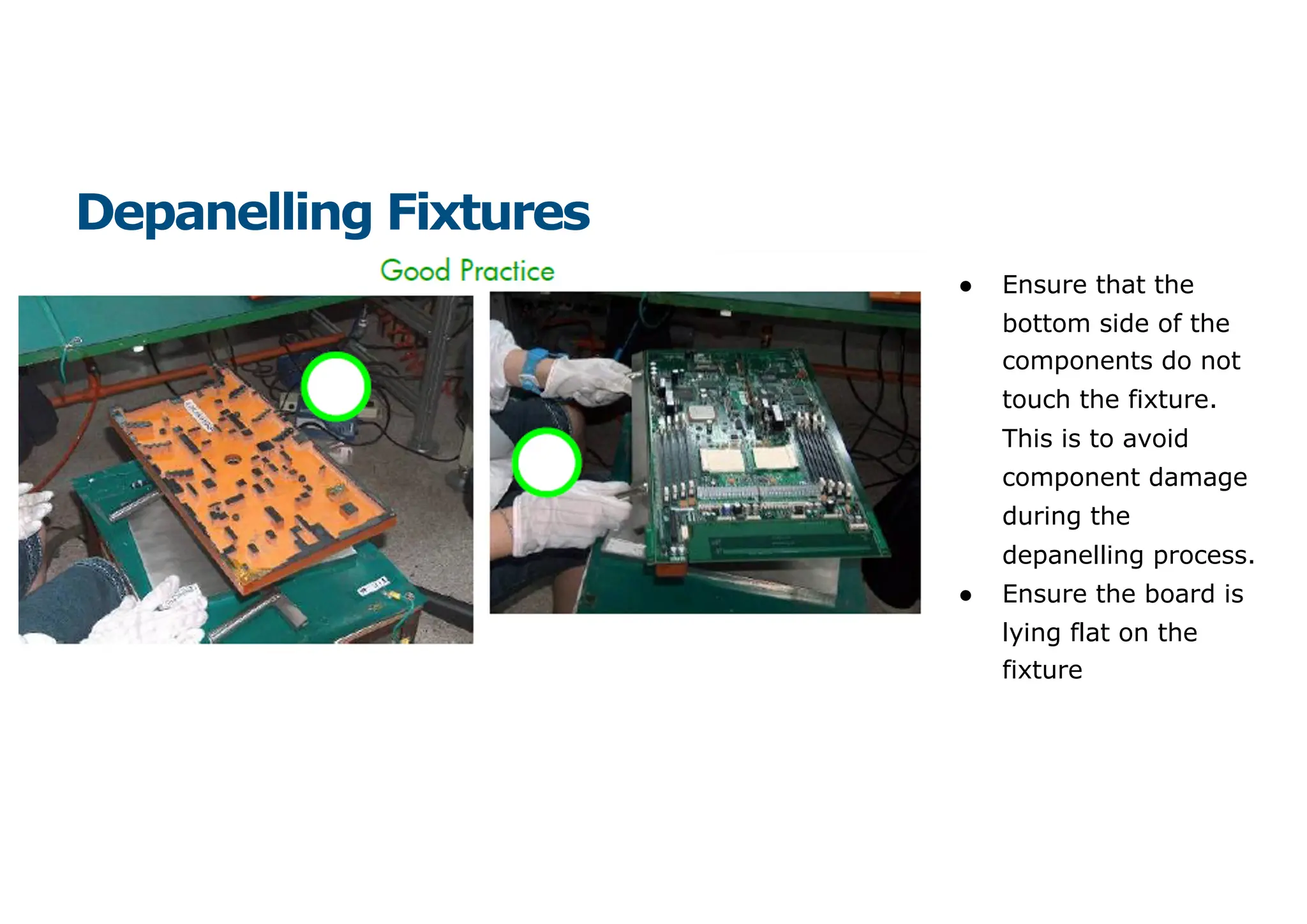 PCB Assembly Handling Good Practices Learning | PDF