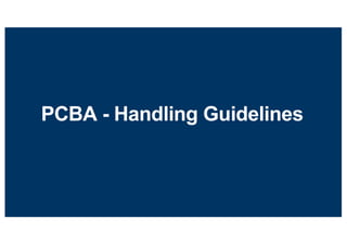 PCB Assembly Handling Good Practices Learning | PDF