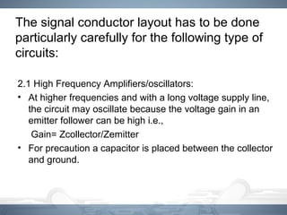 Analog Design Considerations in PCB. | PPT