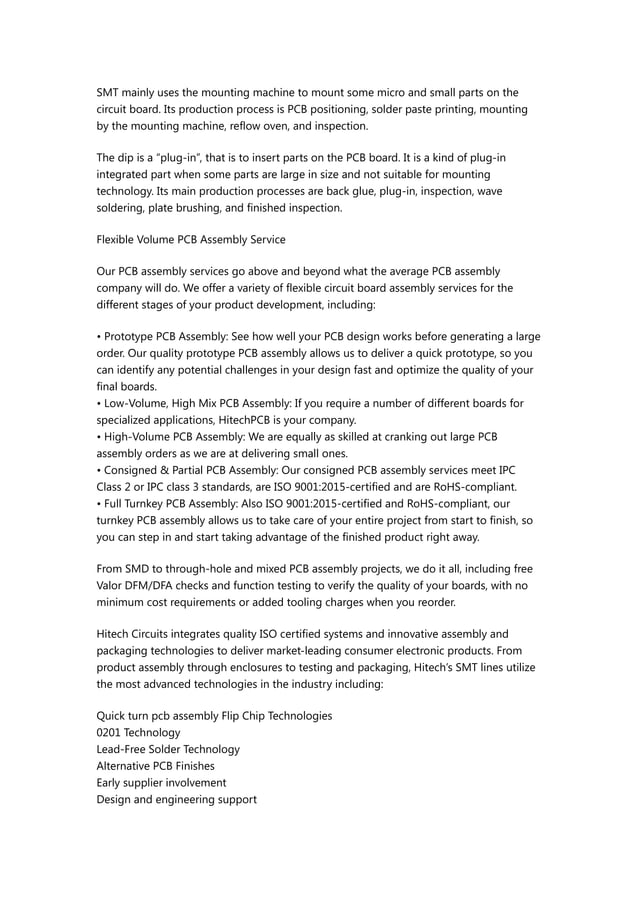 PCB Assembly Manufacturer Factory China.docx