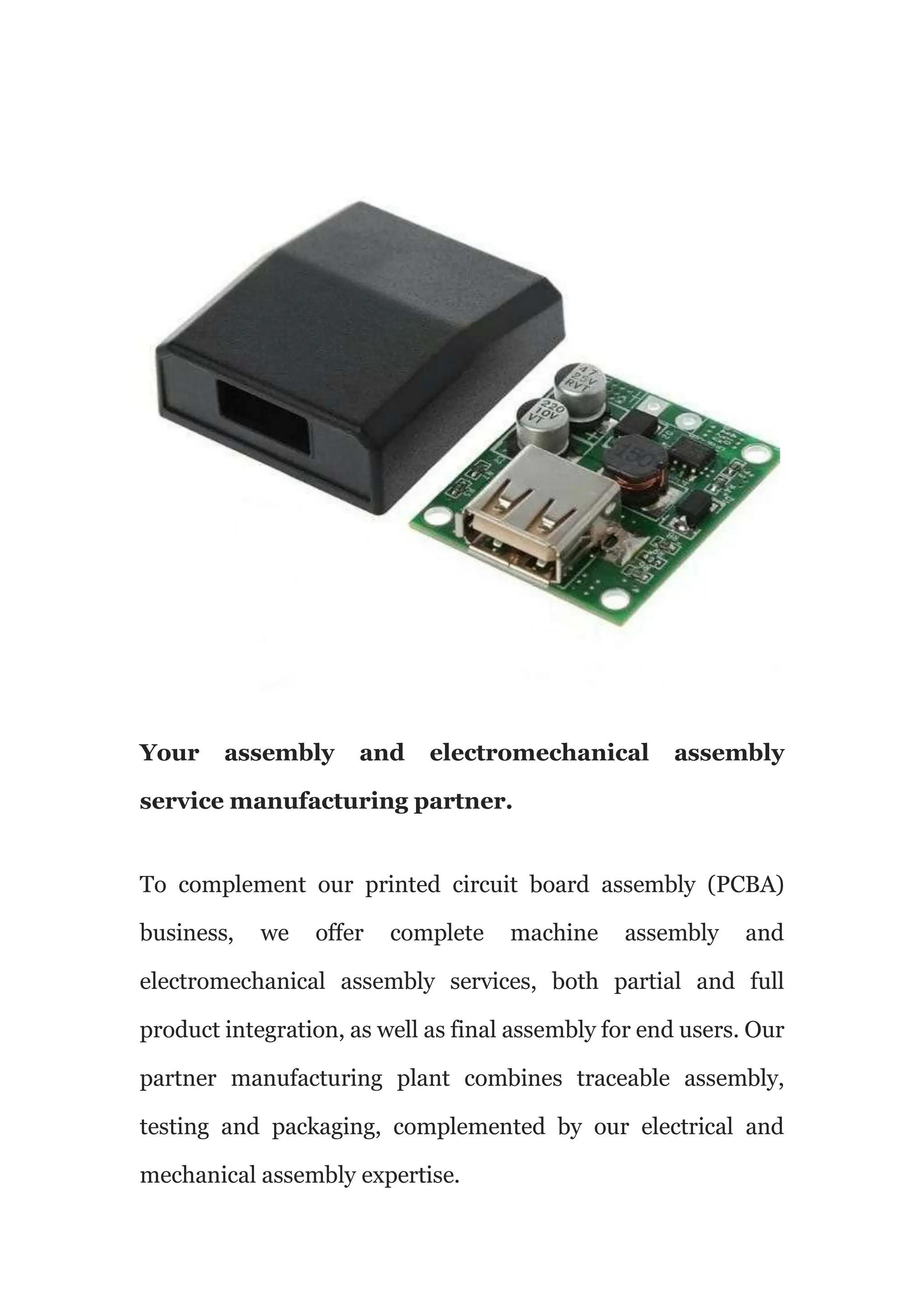 Pcb Box Build Assembly Hitech Circuits Docx