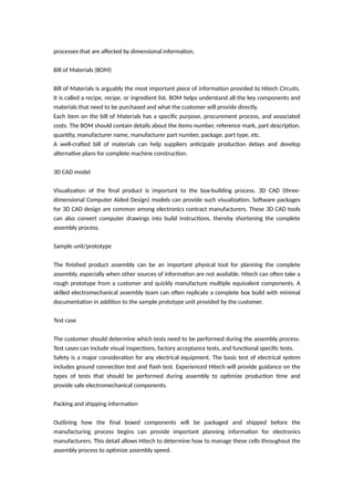 PCB Box Build Assembly OEM assembly manufacturing | PDF