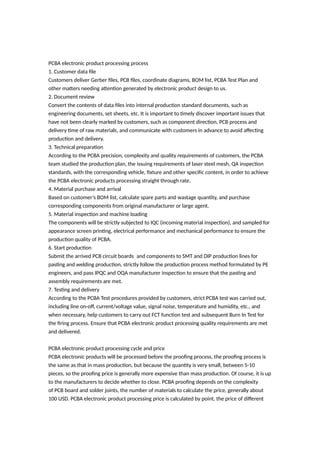 PCB Box Build Assembly OEM assembly manufacturing | DOCX