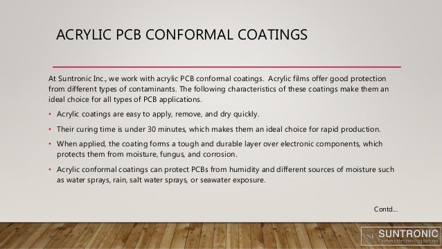 PCB Conformal Coating and Potting Services | PPTX