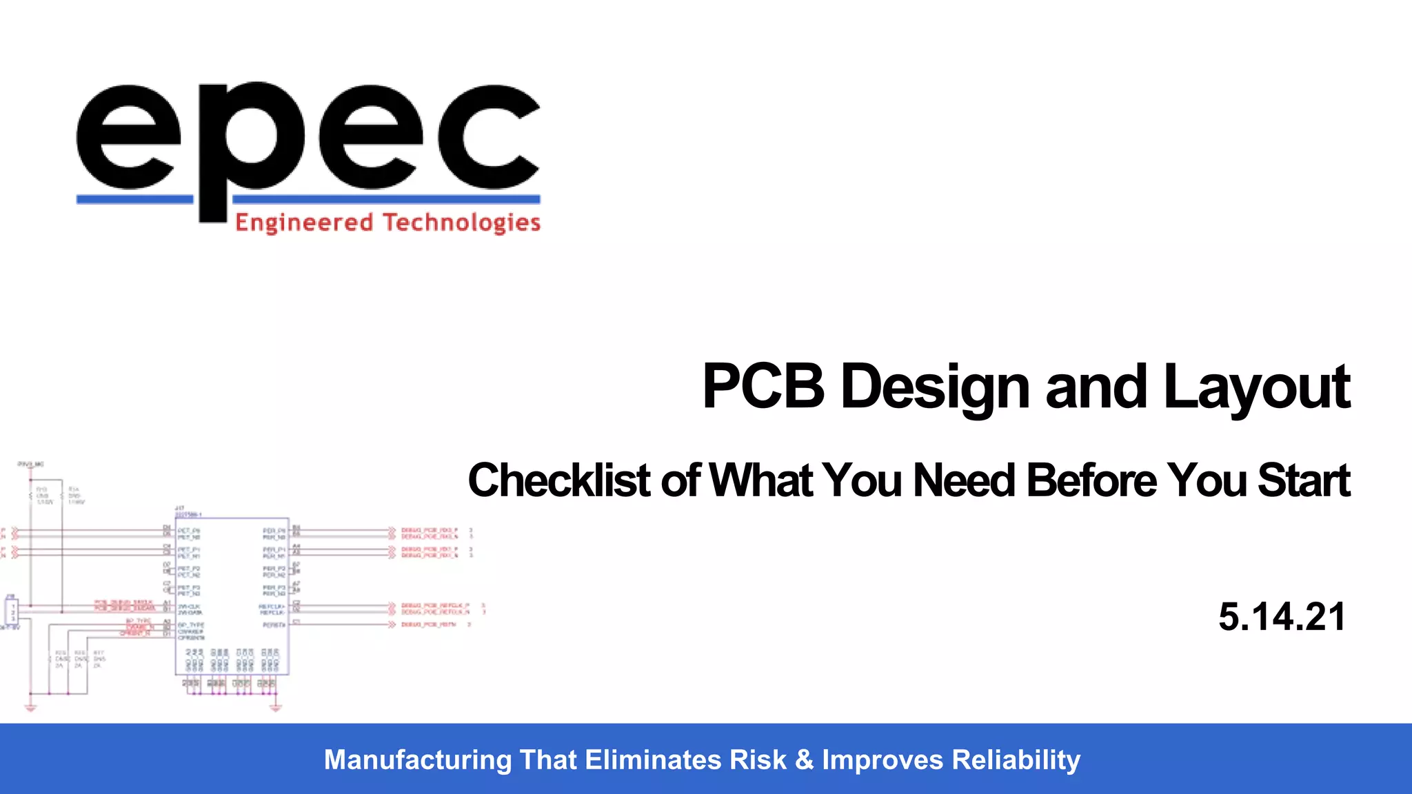 PCB Design and Layout - Checklist of What You Need Before You Start | PPT