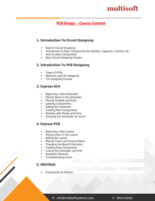 PCB Design_Course Content.pdf
