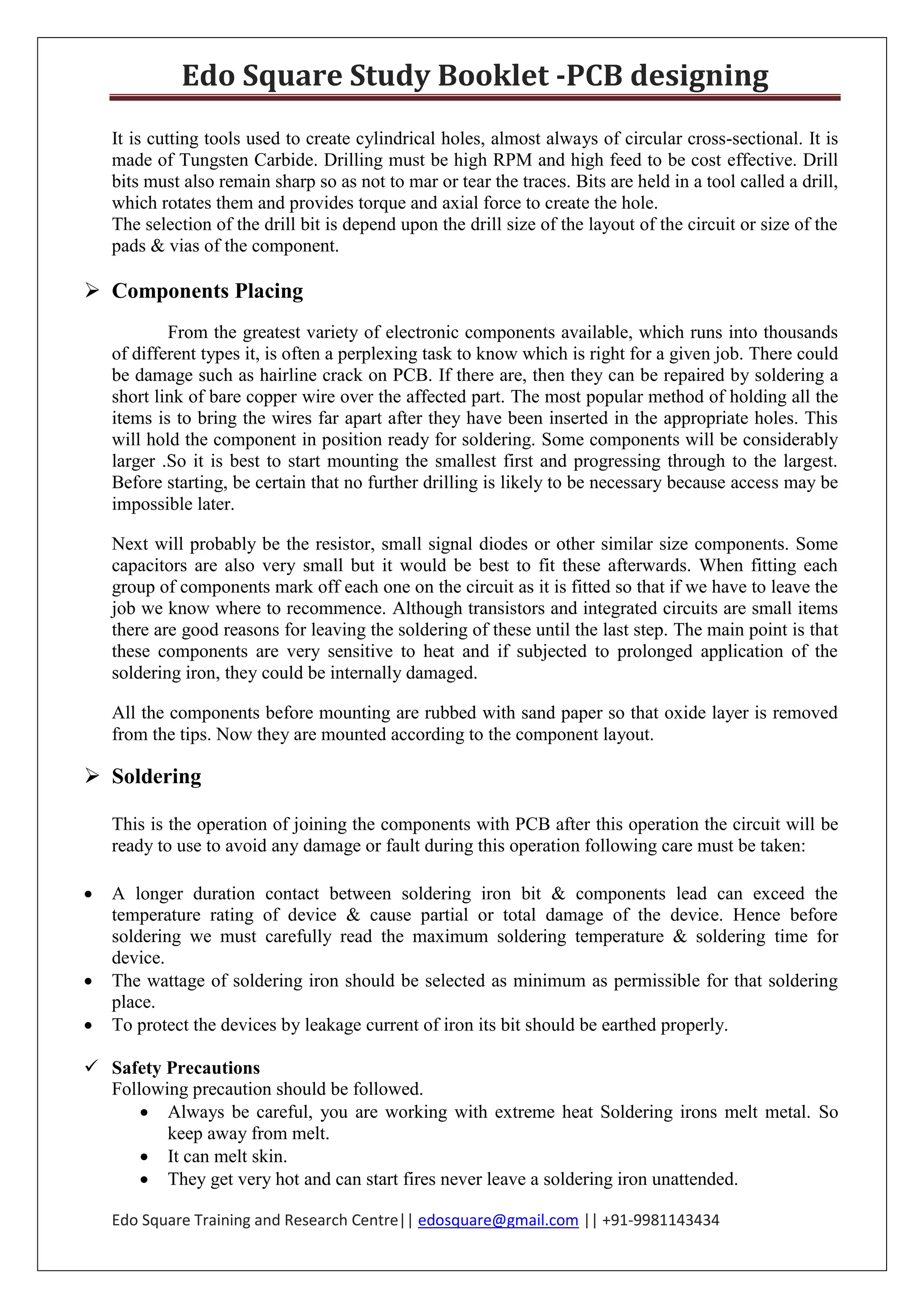 Introduction to PCB Designing Tutorial | PDF