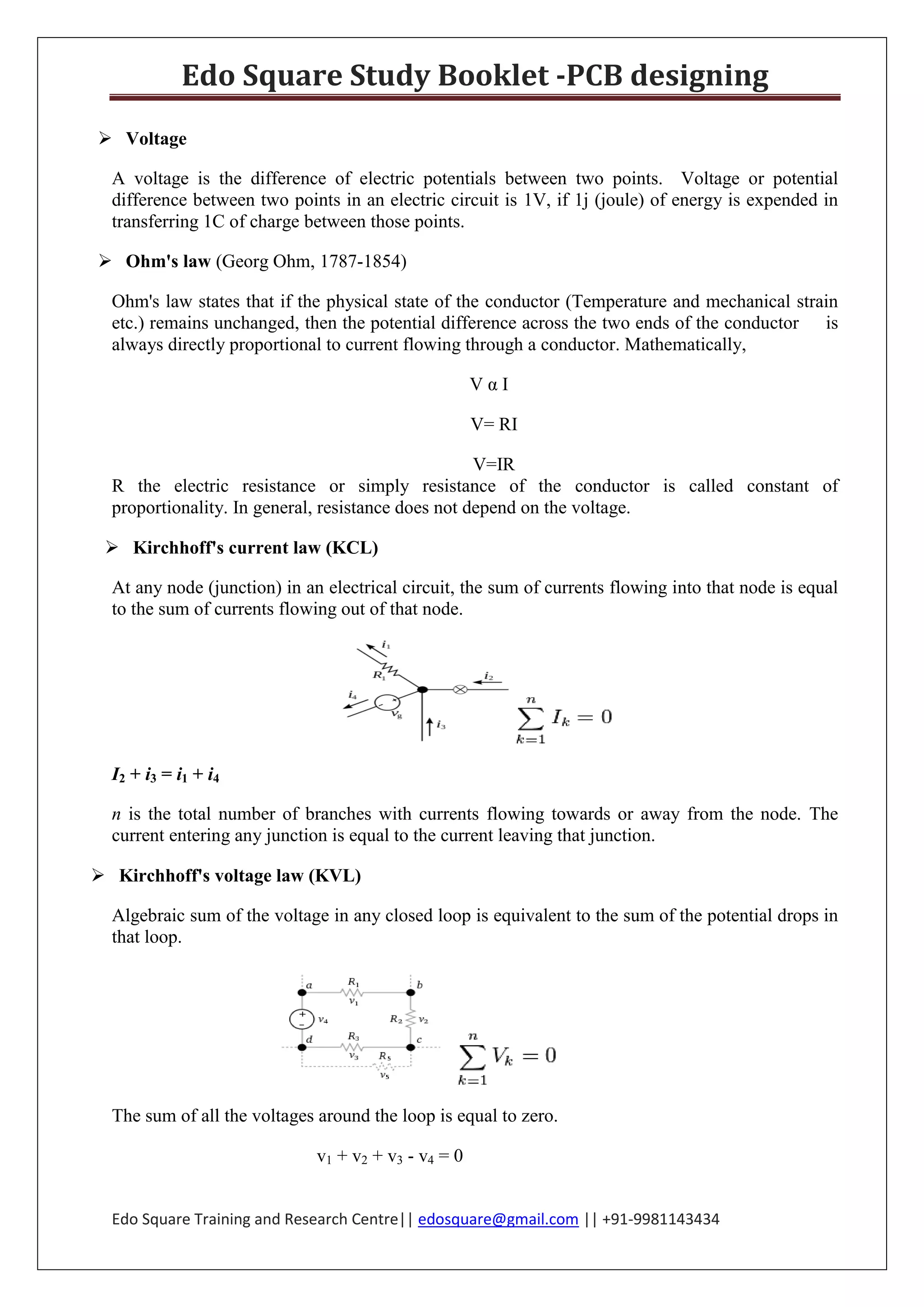Introduction to PCB Designing Tutorial | PDF