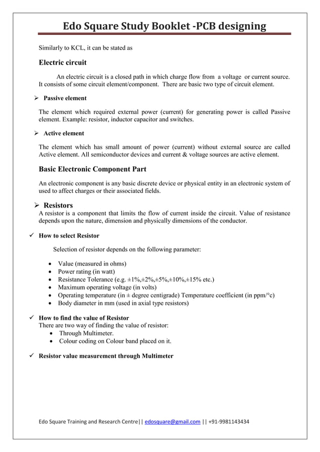 Introduction to PCB Designing Tutorial | PDF