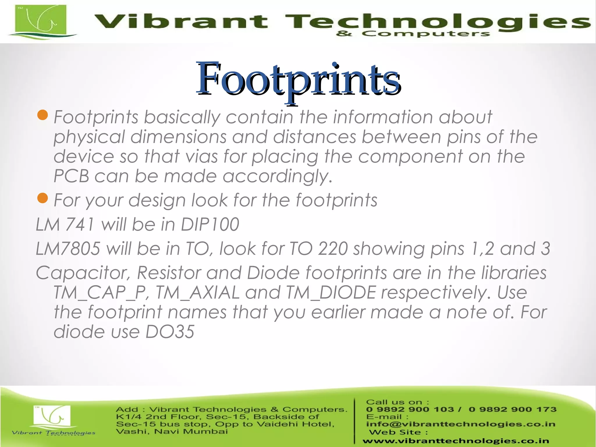 PCB DESIGN - Introduction to PCB Design Library Creation | PPT