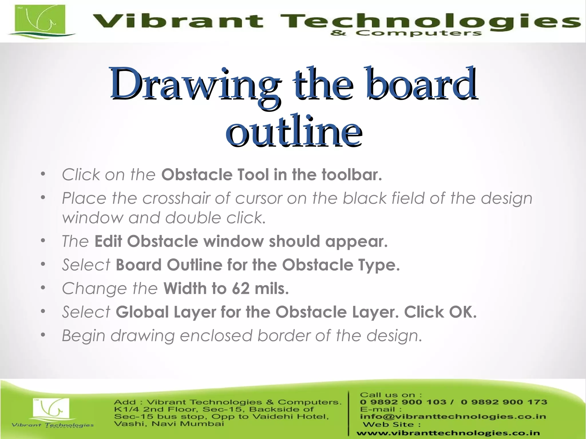 PCB DESIGN - Introduction to PCB Design Library Creation | PPT