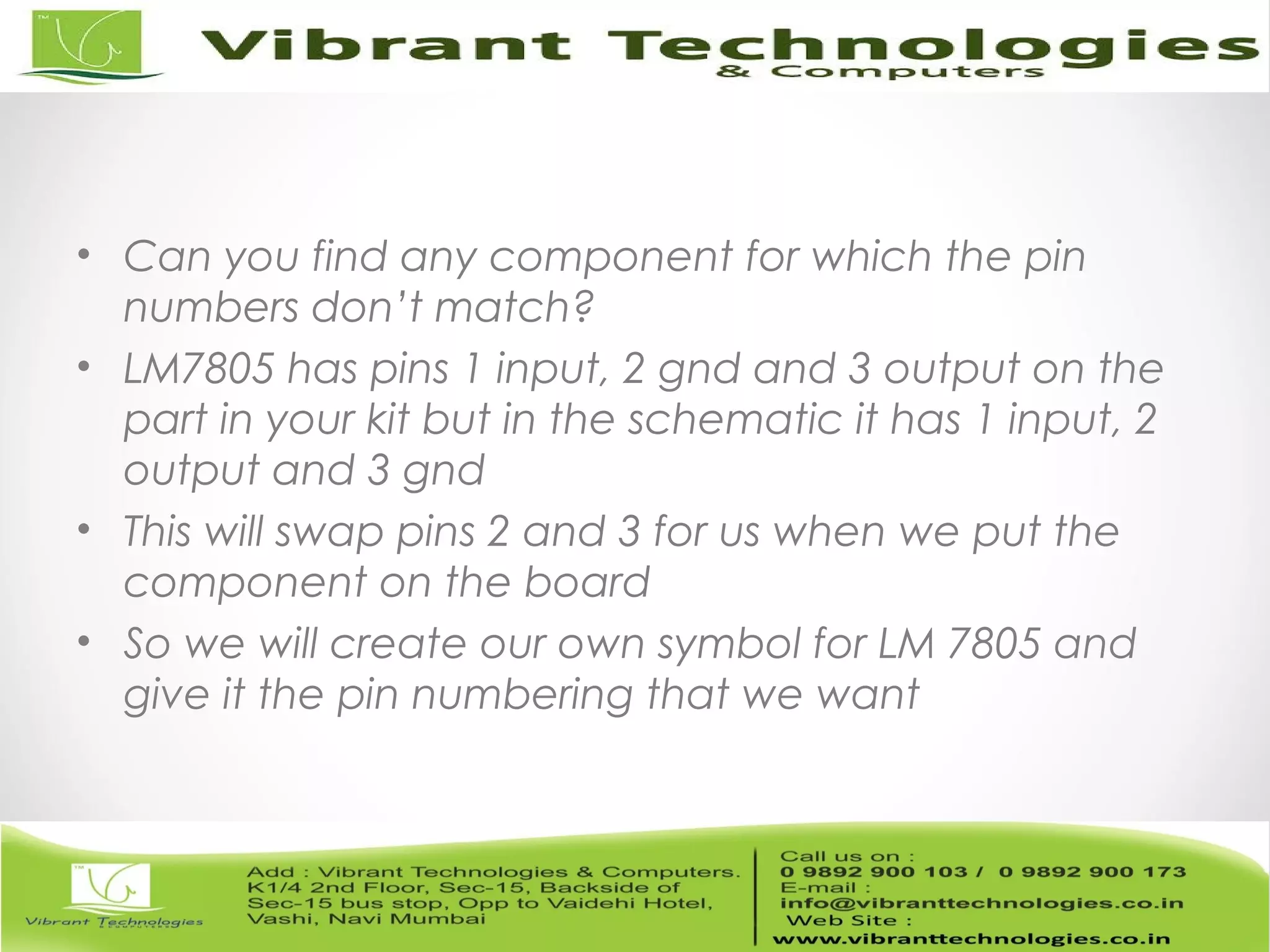 PCB DESIGN - Introduction to PCB Design Library Creation | PPT