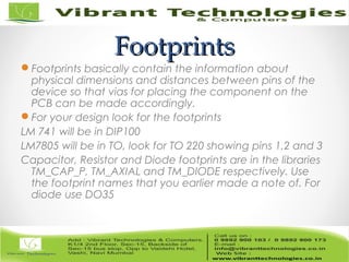 PCB DESIGN - Introduction to PCB Design Library Creation | PPT