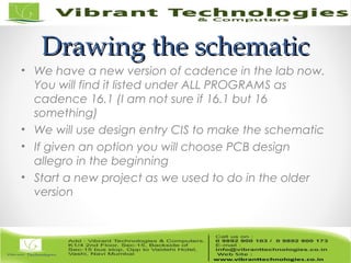 PCB DESIGN - Introduction to PCB Design Library Creation | PPT