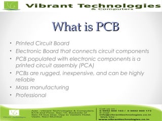 PCB DESIGN - Introduction to PCB Design Manufacturing | PPT