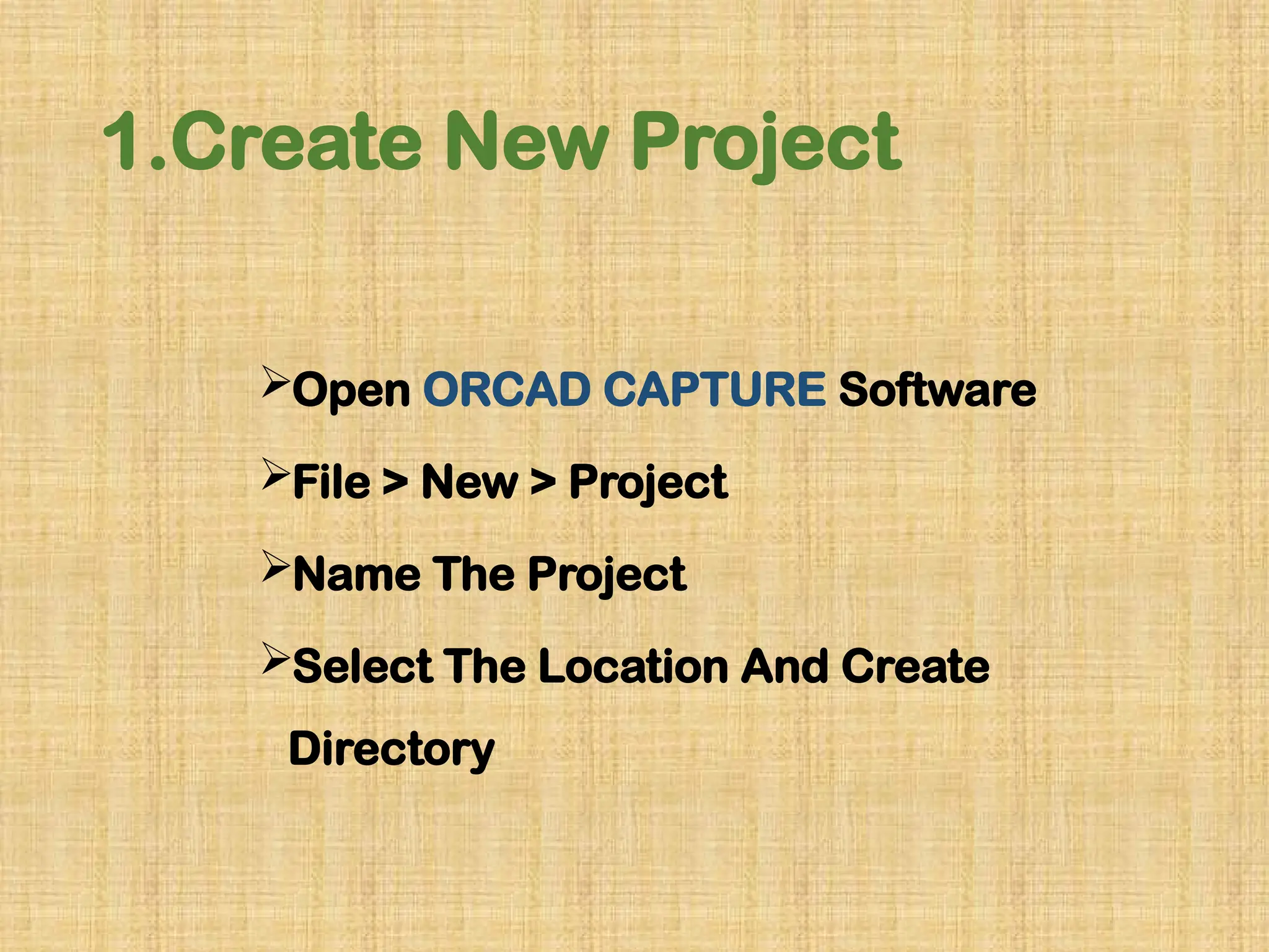 PCB DESIGN PROCESS using orcad schematic | PPTX