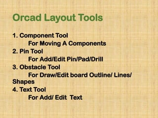 PCB DESIGN PROCESS using orcad schematic | PPTX