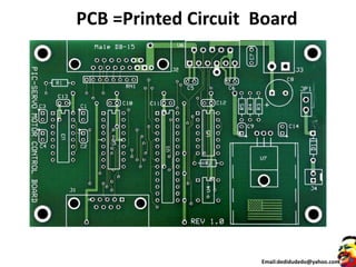 teknik desain pcb | PPTX