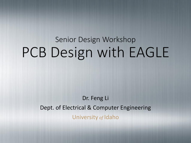PCB Design with EAGLE software interactions.PDF