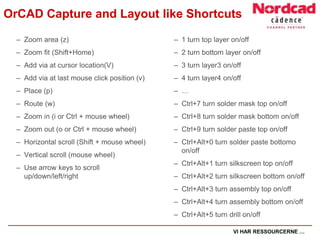 OrCAD / Allegro PCB Editor Design Guide | PPTX
