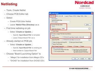 OrCAD / Allegro PCB Editor Design Guide | PPTX