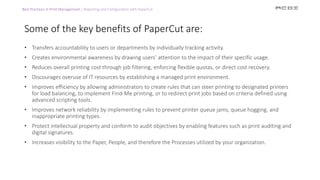 PaperCut Best Practices Reporting-Configuring Presentation | PPTX ...