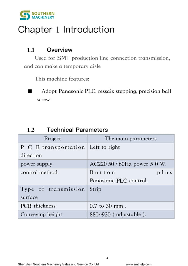 Pcb extend and retract gate conveyor user's manual | PDF