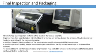 PCB Fabrication Process by Sierra Assembly | PPTX