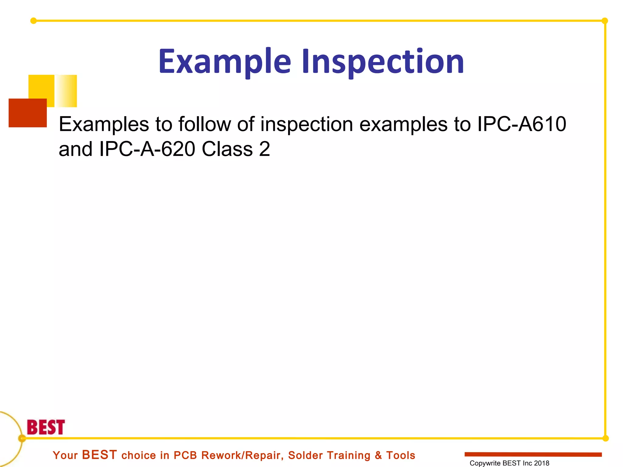 Manual PCB inspection | PPT