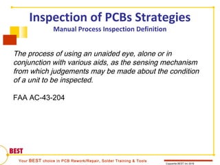 Manual PCB inspection | PPT
