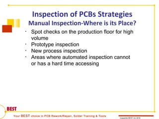 Manual PCB inspection | PPT