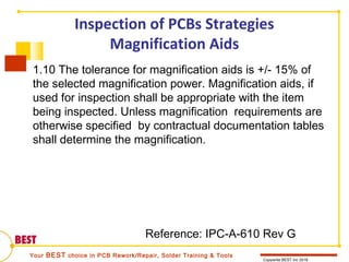 Manual PCB inspection | PPT