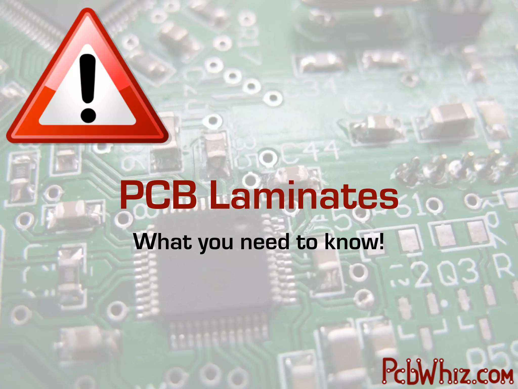 PCB Laminates 101 | PDF