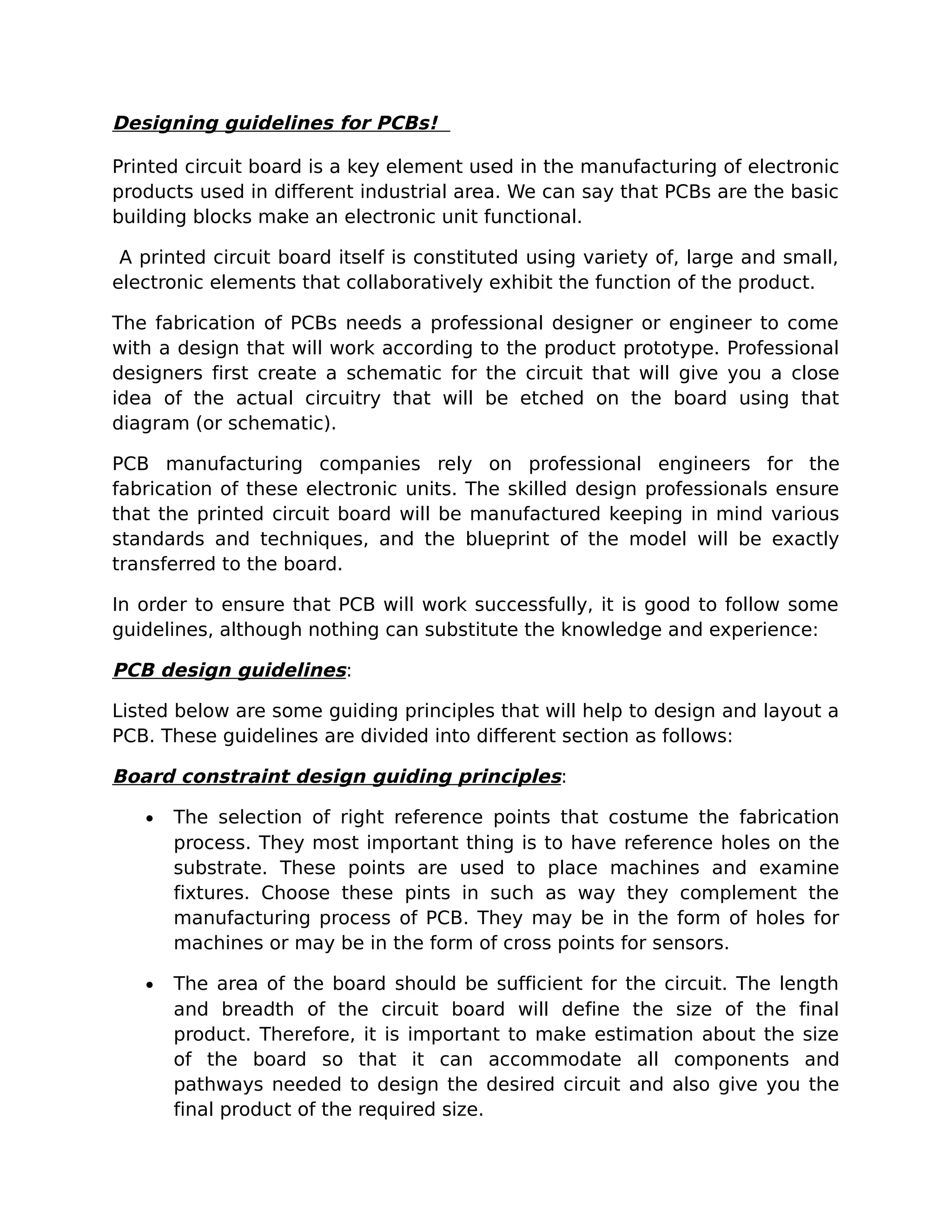 Pcb manufacturing companies | PDF
