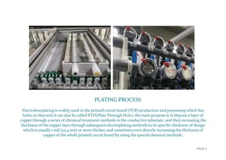 PCB Manufacturing Process.docx | Chemistry | Science