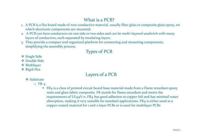 PCB Manufacturing Process.docx | Chemistry | Science