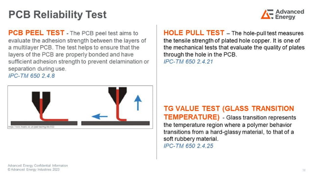 Orientation for PCB Manufacturing Process and Reliability Tests | PPT