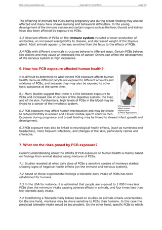 PCBs Polychlorinated biphenyls | PDF