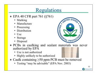 Pcbs Bldg Materials | PDF | Indoor Environmental Quality | Home & Garden